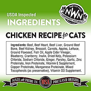 Northwest Naturals Freeze Dried Diet for Cats – Chicken Cat Food – Grain-Free, Gluten-Free Pet Food, Cat Training Treats – 11 Oz.