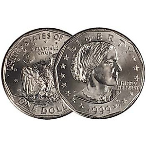 1999 P Single - Susan B. Anthony Dollar Uncirculated US Mint