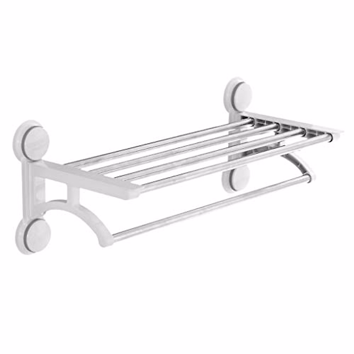 LIRUXUN Towel Rack Towel Bar with Hook Angle Hand Towel Rack, Metal Towel Bar, Wall-Mounted Towel Holder Organizer Towel Shelf，for Bathroom Kitchen