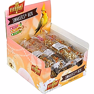 A&E Cage Smakers Treats Sticks Cockatiel, Nut - 12 Piece