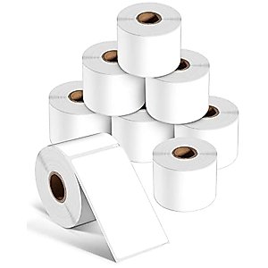 PHOMEMO - Replacement for DYMO 30256-2-5/16" X 4” Shipping Labels, Compatible with Rollo, DYMO Labelwriter 450, 4XL & Zebra Desktop Printers 8 Rolls/2400 Labels