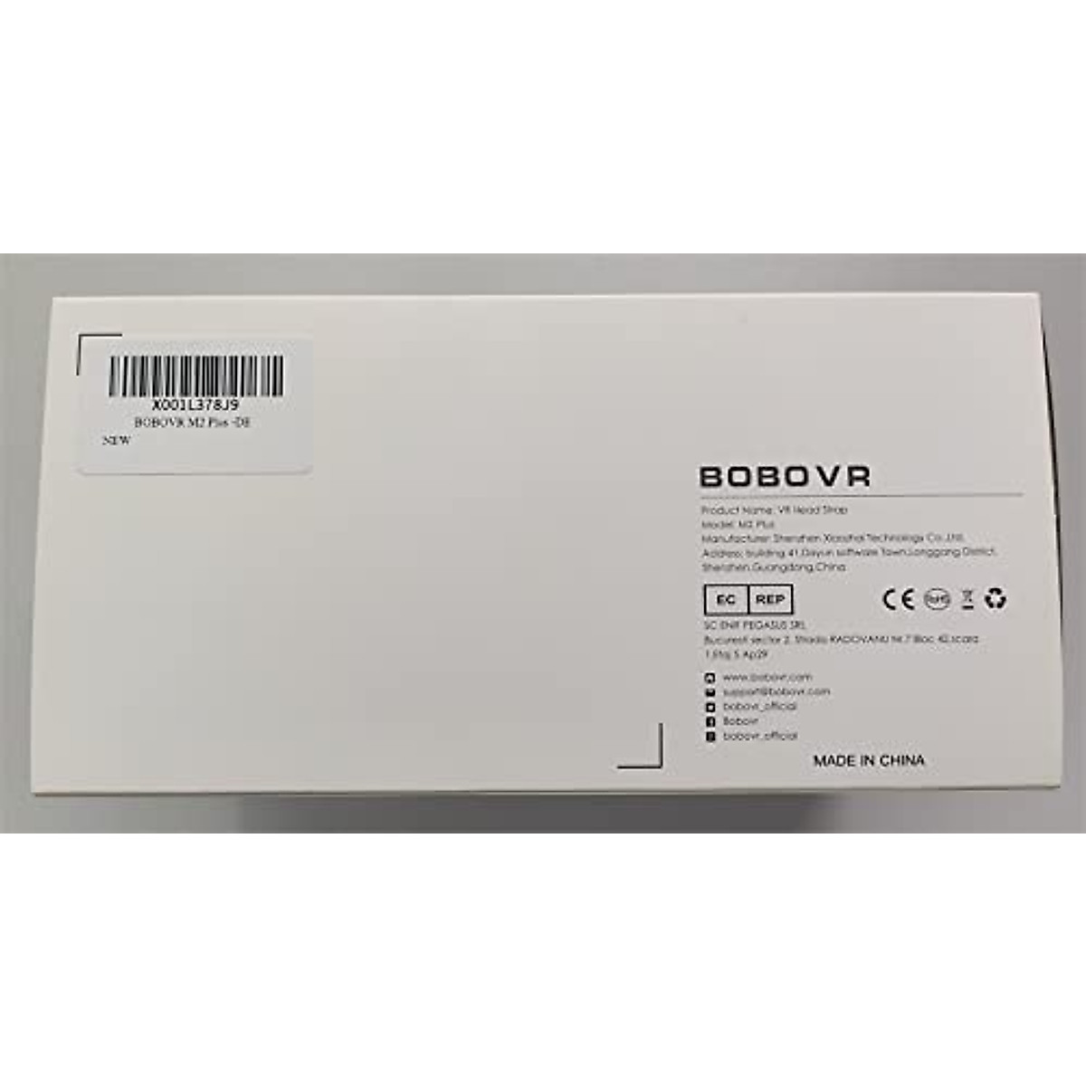 BOBOVR M2 Plus Head Strap,Compatible with Meta Quest 2,Enhanced Comfort and Reduce Facial Stress,VR Accessories（M2 Upgrade）