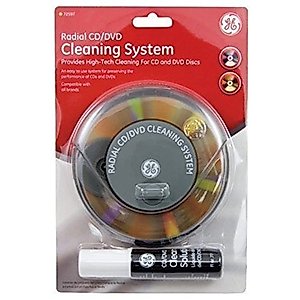 CD/DVD CLEANING SYSTEM by GE MfrPartNo 72597