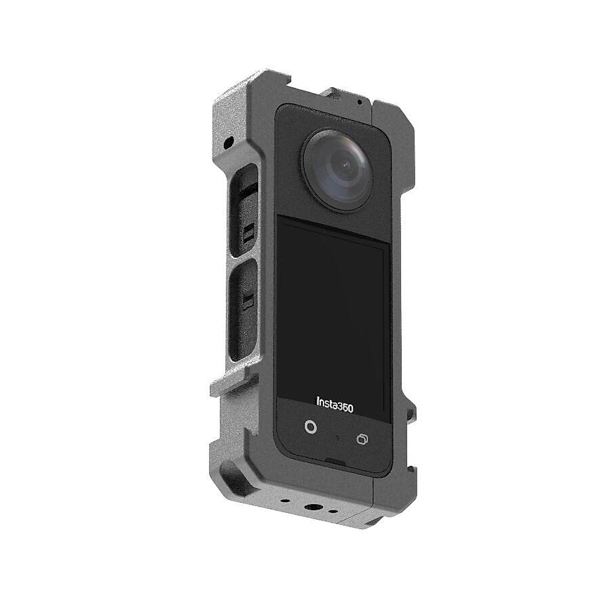 Aokicase Compatible with Insta360 One X3 Anti-Scratch Camera Holder Metal Protective Frame for Insta 360 One X3 Action Anti-Scratch Camera Accessories Black (A513B)