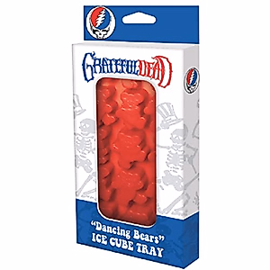 ICUP Grateful Dead Ice Cube Mold Tray | Freezer Bar Items Shapes & Trays | Rock Specialty Molds | Officially Licensed