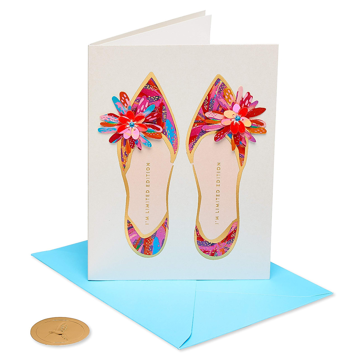 Papyrus Birthday Cards for Her, Shoes and Terrarium (2-Count)