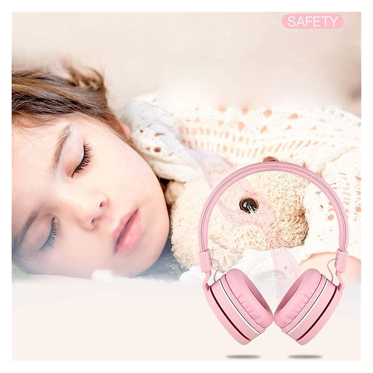 Gaming Het for PS4 PS5 PC Lightweight Durable Steel Sliders Noise-Cancelling Microphone