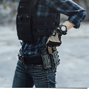 IDOGEAR Mag Pouch 5.56mm Rifle Magazine Pouches 7.62mm Molle Softshell Universal Mag Carrier for M4 AR15 M16 AK Magainzes