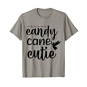 Candy Cane Cutie Christmas Stocking Stuffer For Girls T-Shirt