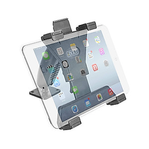 iBOLT TabDock Bizmount Metal AMPs - Heavy Duty Drill Base Mount for All 7" - 10" Tablets (iPad, Samsung Tab) for Cars, Desks, Countertops: Great for Commercial Vehicles, Trucks, and Businesses