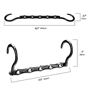 5 Pack - Pants Hangers Space Saving Closet Organizer Pant Hangers Home Organization Hanger Space Saving Hangers Closet Organizers Pants Hanger Pant Hanger Clothes Hangers