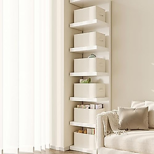 LayerSpace Storage Bins, Collapsible Storage Bins, 3 Pack Linen Fabric Storage Bins for Organization, Durable Storage Bins for Closet, Shelves, Clothes,Toys, 14.75" L*10.25" W*8" H, Beige