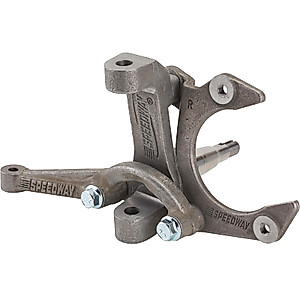 IMCA Approved 1979-Up GM Metric Midsize 3-Piece Spindle Kit, Forged Heat-Treated Steel, Direct OEM Replacement, Quick Replacement Design, Includes Left & Right Spindles