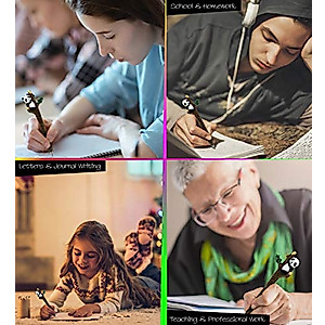 Planet Pens Panda Novelty Pen - Fun and Unique Kids and Adults Ballpoint Pen, Colorful Wild Life Writing Pen Instrument For Cool Stationery School and Office Desk Decor