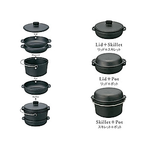 Snow Peak Cast Iron Duo Cooker
