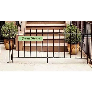 Eletina Simple Fashion Speakeasy Sign,6x16 inches Brown Metal Sign