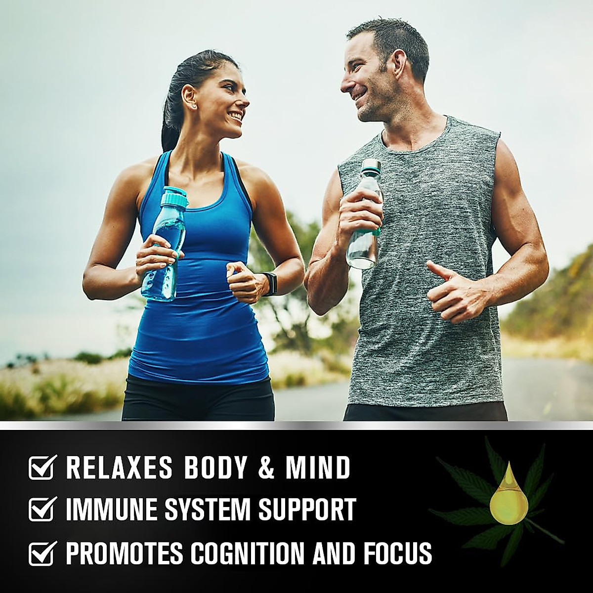 (3 Pack) Organic Hemp Oil - 100% Natural Hemp Oil Extract, Relaxation, Immune Support, Rich in Omega 3, 6, 9 Fatty Acids, Vegan - 30mL