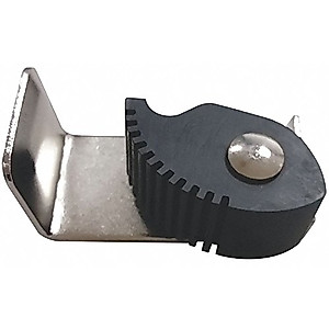 12 Pk,Black Steel Compatible Rubber Cam Mop and Broom Holder,20400002570