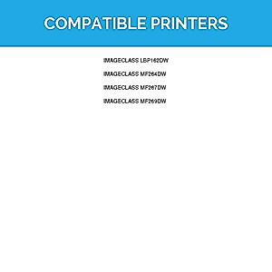 LD Products Compatible Toner Cartridge Replacement for Canon 051 2168C001 (Black, 2-Pack) Compatible with Canon imageCLASS LBP162dw, MF264dw, MF267dw, MF269dw