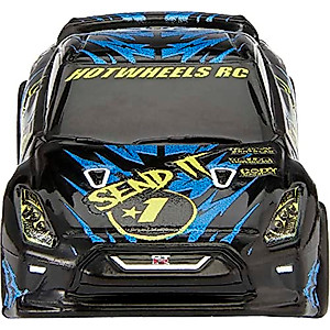 Hot Wheels RC 1:64 Scale Nissan GT-R Rechargeable Radio-Controlled Racing Cars for On- or Off-Track Play, Includes Car, Controller & Adapter for Kids 5 Years Old & Up