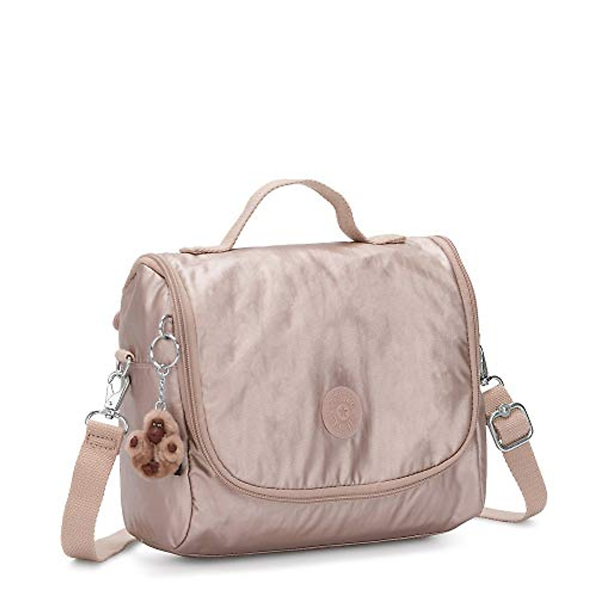 Kipling Kichirou Metallic Lunch Bag Quartz Metallic