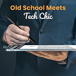 EMR Stylus for Remarkable 2 Tablet Notebook, Kindle Scribe Pen, Samsung S Pen - Black Marker Pen Replacement - No Charging Needed - Enhance Your Digital Experience - EMR Device Compatible