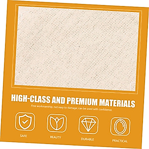 Uonlytech 80 Pcs Coffee Filter Cloth Coffee Filters 4 Portable Espresso Machine Espresso Coffee Machine Espresso Machines Coffee Tea Filter Espresso Pot Coffee Powder Siphon Cotton