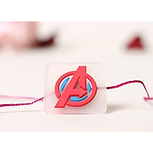 CHERKRAFT Rakhi for Small Brother Cartoon/Superhero Rakhi for Small Bhai Bro Rakhi Thread - CK069 (Design 2)