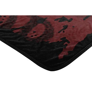 Northwest Micro Raschel Throw Blanket, 46 x 60 Inches, Battle Flag