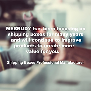 MEBRUDY 7x5x2 Inches Shipping Boxes Pack of 50, Small Corrugated Cardboard Box for Mailing Packing Literature Mailer