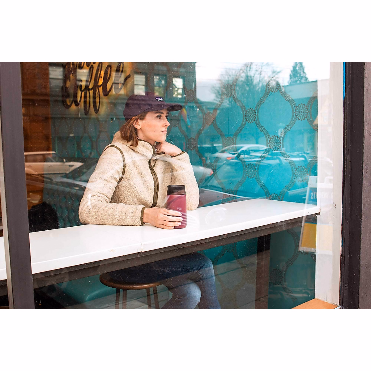 Hot Cap Vacuum Stainless 20oz, Jet