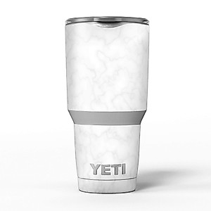 Design Skinz Slate Marble Surface V58 - Skin Decal Vinyl Wrap Kit Compatible with The Yeti Rambler Cooler Tumbler Cups