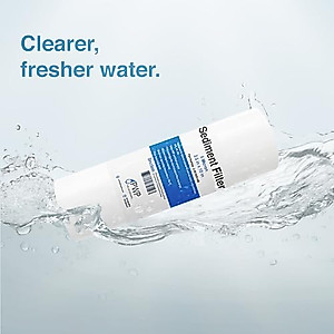 Sediment Melt Blown Water Filter Cartridge Standard 2.5x10" 5 Micron 25 Pack