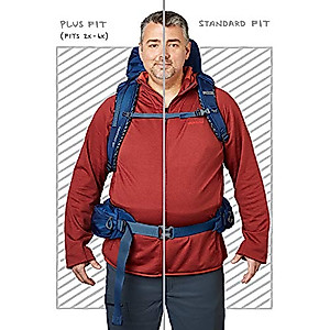 Gregory Mountain Products Kalmia 60 Backpacking Backpack, Bordeaux Red, XS/SM Plus (139219-1126)