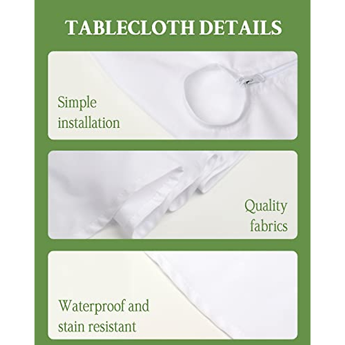 CyCoShower Outdoor Tablecloth Palm Tree Beach Sea Cloud Blue Sky Island Reef Stone Spillproof Outdoor Tablecloth with Umbrella Hole Zipper for Spring Summer Patio Table,52"x70"