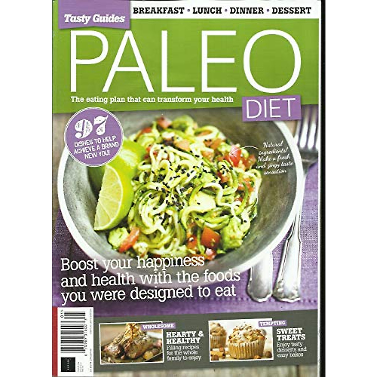 TASTY GUIDES PALEO DIET MAGAZIN, 97 DISHES TO HELP ACHIEVE A BRAND NEW YOU! 2020