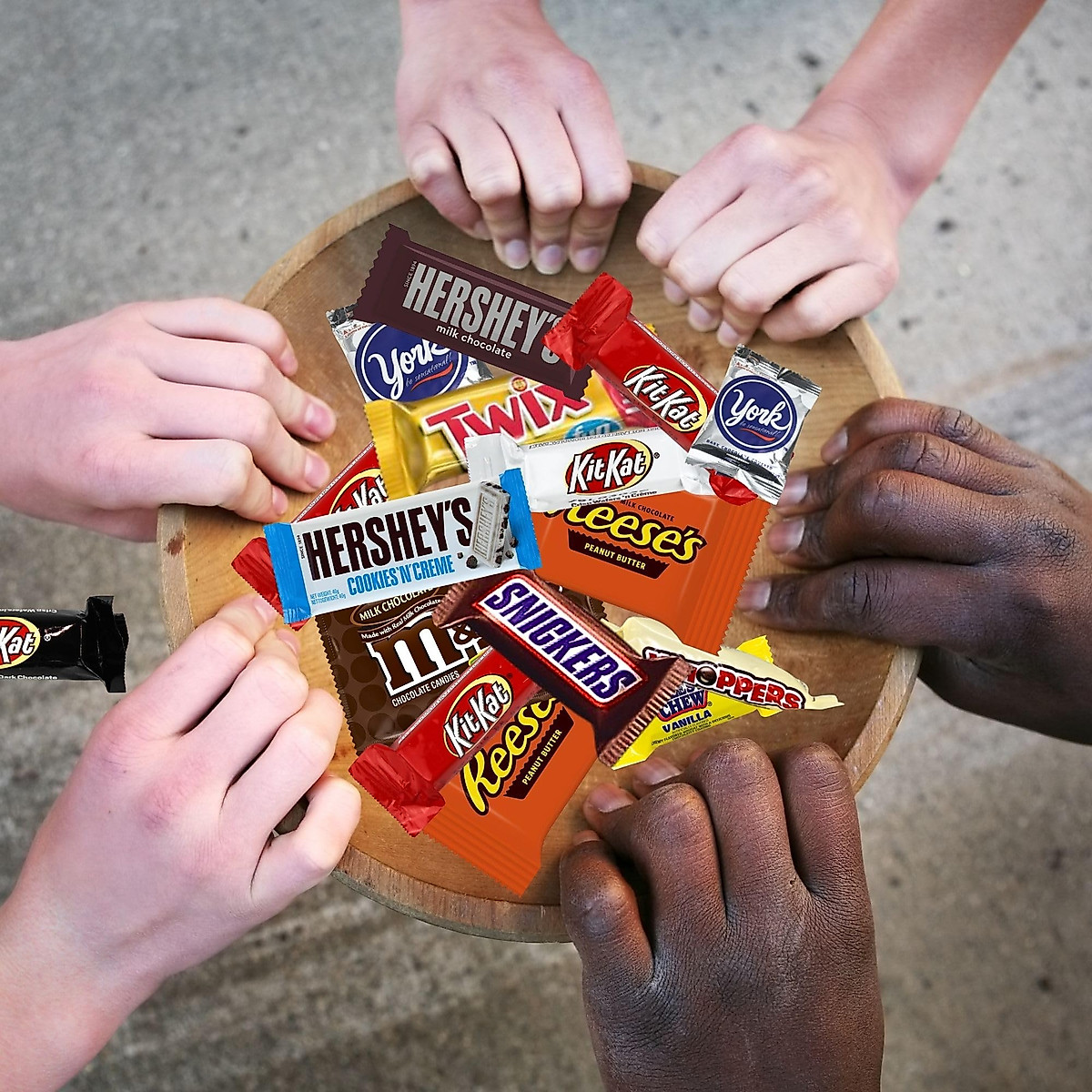 ULTIMATE Assorted 4 Lb. Chocolate Candy Variety Pack, Bulk Mega Candy Mix, Fun Size Assortment, Individually Wrapped Minis, Great for Easter Basket Fillers & Egg Hunts, Parties, Parades & Pinatas! (All Time Favorites, 4 Lbs.)