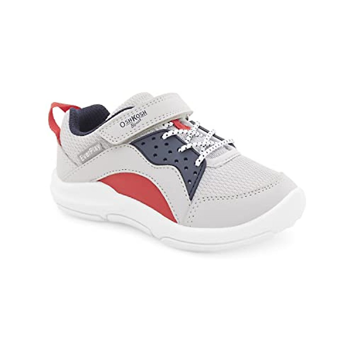OshKosh B'Gosh Boy's Jago Sneaker, Grey, 8 Toddler