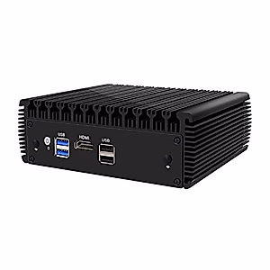 Micro Firewall Appliance, Mini PC, VPN, Router PC, Intel N5105, HUNSN RJ02, AES-NI, 4 x Intel 2.5GbE I225-V B3 LAN, SIM Slot, Barebone, NO RAM, NO Storage, NO System