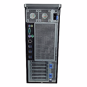 Dell Precision T5820, 3.6GHz 6-Core CPU, 64GB DDR4 RAM, 1x 512GB m.2 NVMe, 2X Trays, Quadro P4000, Win 10 Pro, 950W PSU (Renewed)