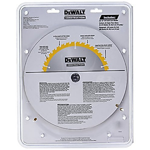 DEWALT Miter Saw Blade, 80 Tooth, 12 Inch, 2 Pack, Stainless Steel (DW3128P5D80I)