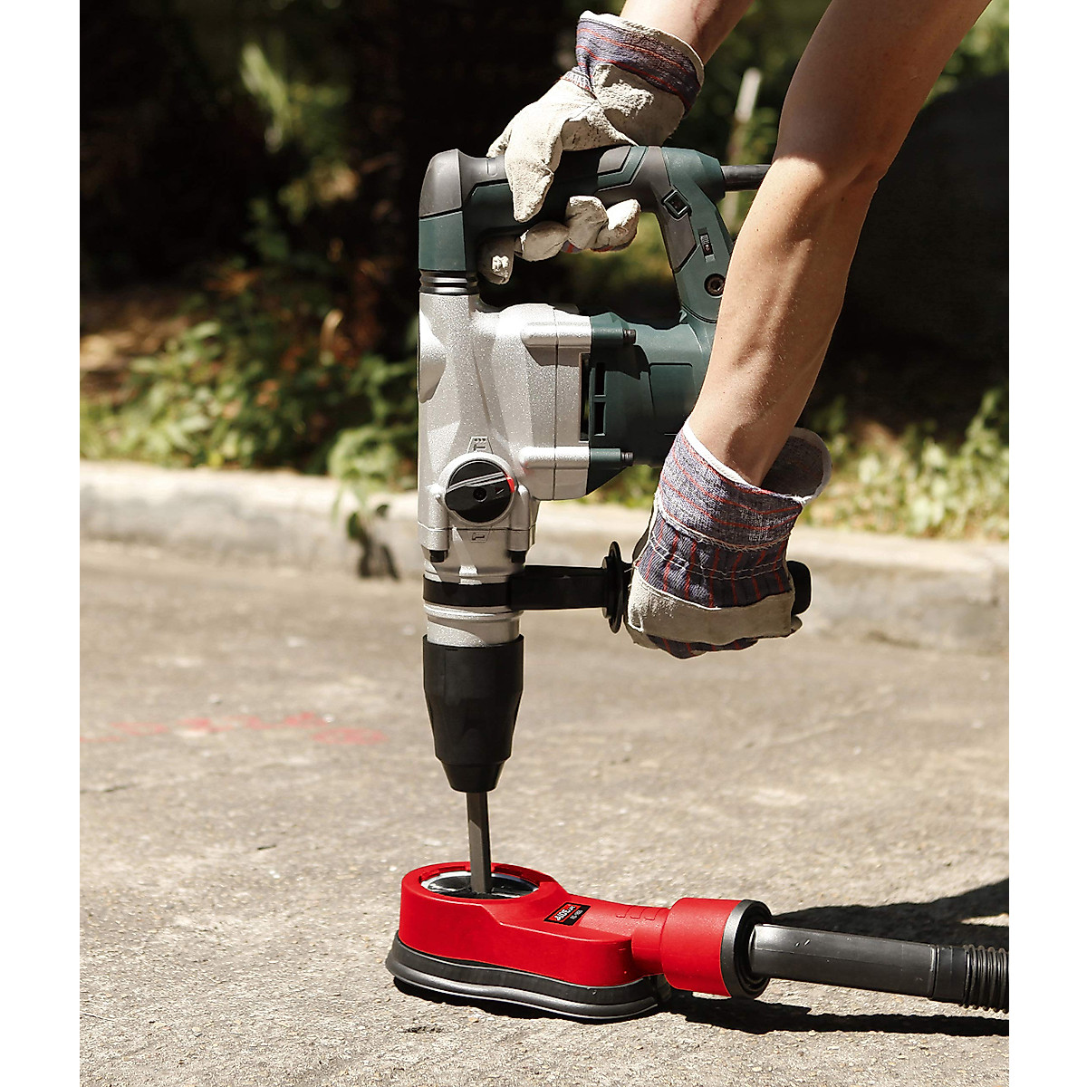 Aidelife Rotary hammer dust collection attachment,Universal Dust shroud for drilling