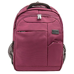 Secure Purple Laptop Backpack 15-inch Made for Inspiron, Dell Latitude, Vostro, XPS, Precision, G15 G3 G5 G7
