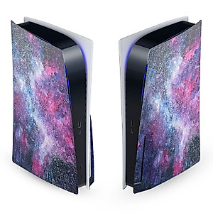Head Case Designs Officially Licensed Anis Illustration Galaxy Art Mix Vinyl Faceplate Sticker Gaming Skin Decal Cover Compatible With Sony PlayStation 5 PS5 Disc Edition Console