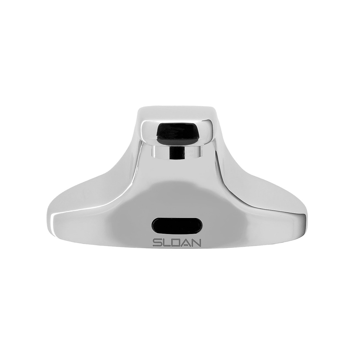 Sloan SF-2350 Sensor Activated Touch-Free Faucet, Commercial Grade with Mounting Hardware - 0.5GPM Battery-Powered Deck-Mounted Mid Body, Polished Chrome Finish, 3362119