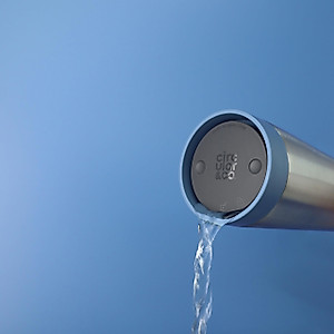 Circular & Co Stainless Steel Coffee Cup - 16oz - Insulated Reusable Travel Mug - Made from Recycled Stainless Steel - 100% Leakproof Coffee Mug - Fully Lockable 360 Drinking - Insulated for 6 Hours