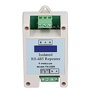 RS485 Repeater Optical Isolator Anti Thunder Optoelectronic Isolation High Speed Transmission Hub for Expand Transmission Distance