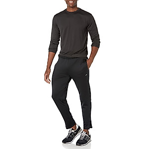 Amazon Essentials Men's Stretch Woven Training Pant, Black, Medium