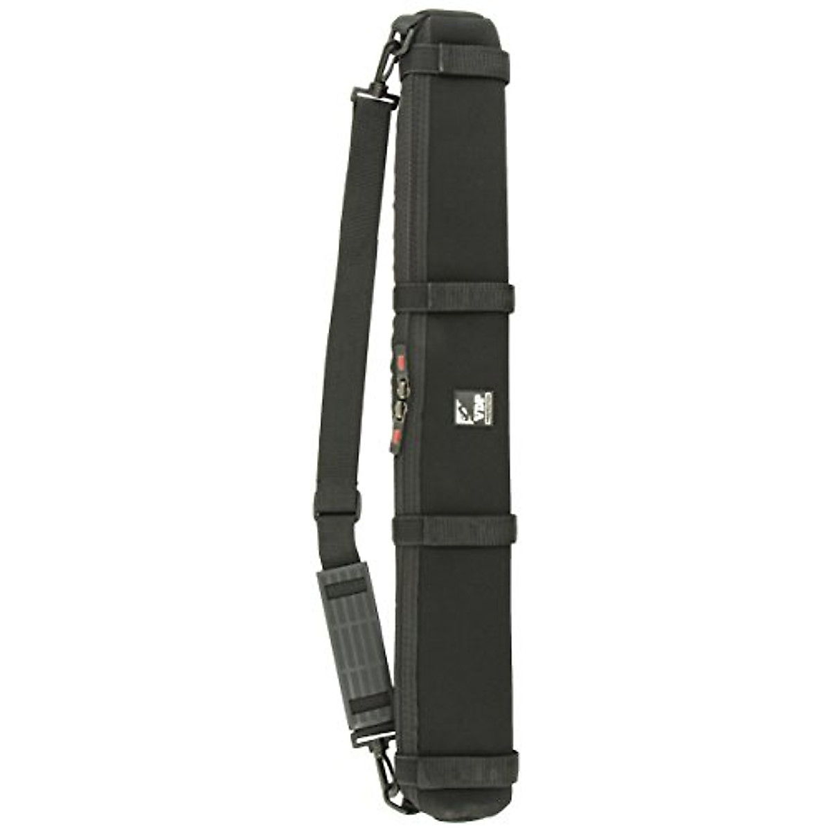 VDP Universal Products 5078115 Neoprene Black Can Tube Cooler and Storage Pouch (Six (6), Velcro Straps and Shoulder Strap)