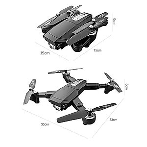 RKSTD RC Drone With Camera - Fpv Adult Beginner Remote Control Drone, One Button Takeoff/Landing, Gravity Sensor, Gesture Control, 3D Flip, Voice Control, HD Kids RC Drone, Holiday Gift